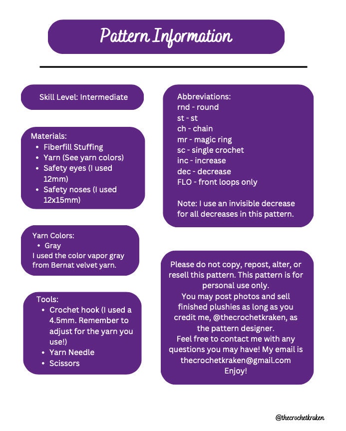 Cerberus Crochet Pattern - Etsy