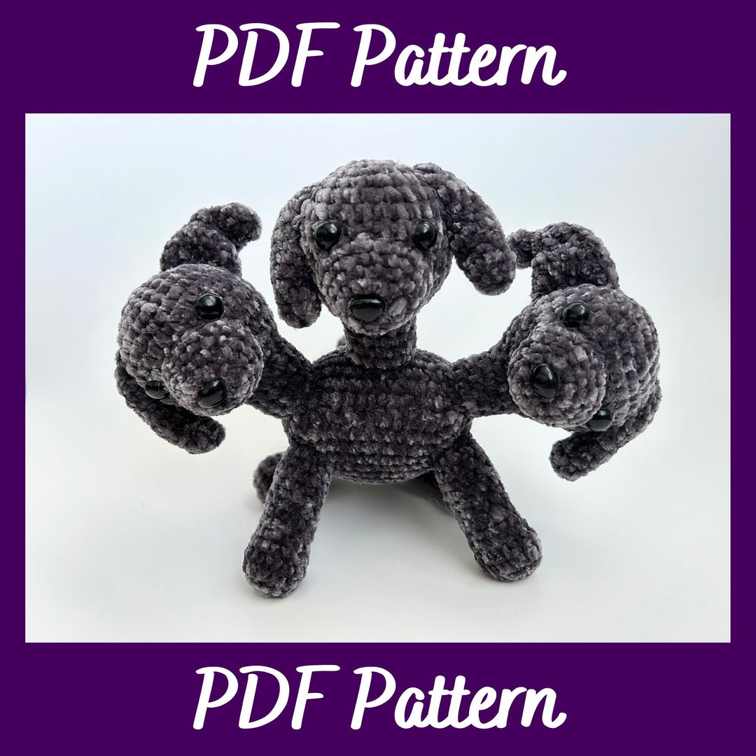 Cerberus Crochet Pattern - Etsy