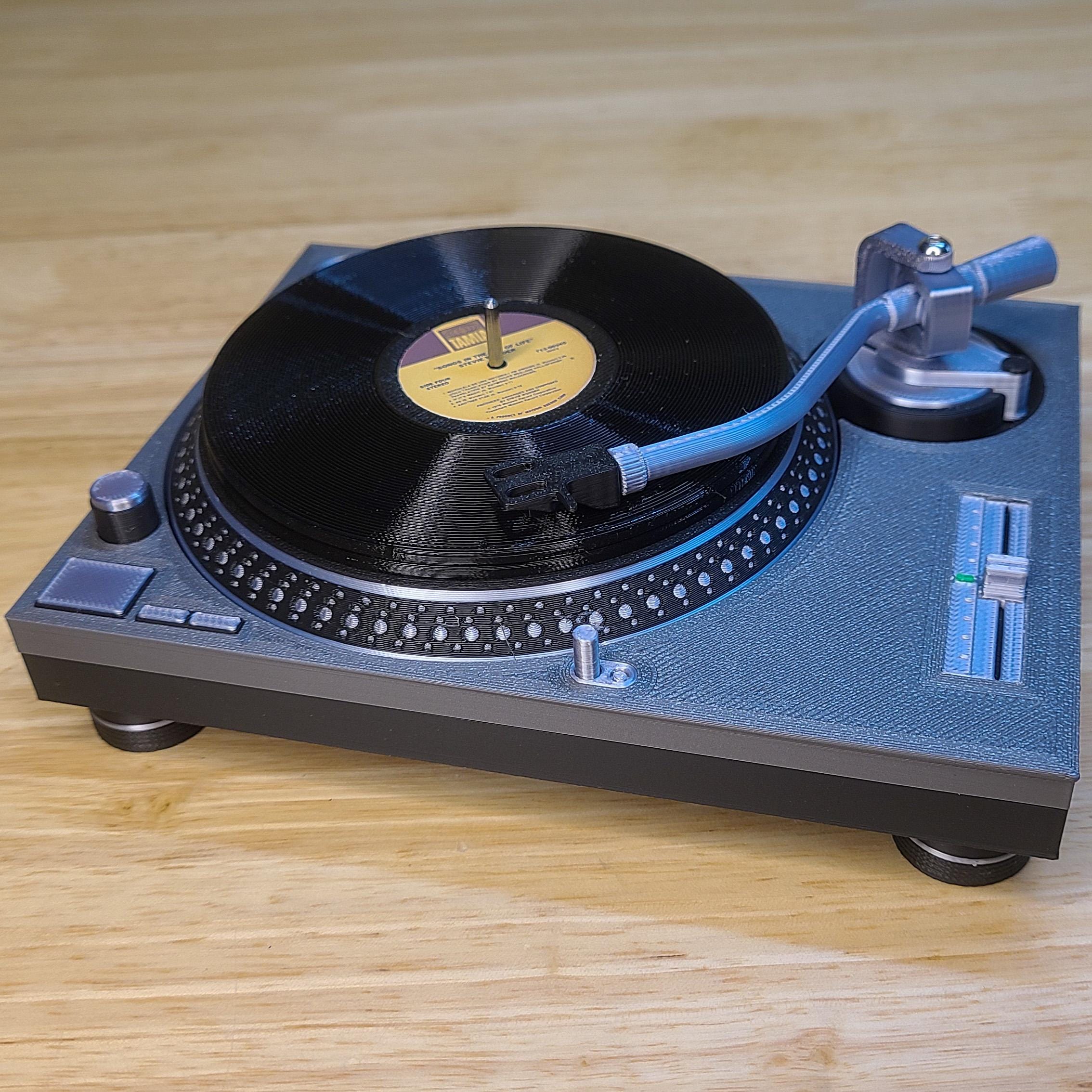 DJ Turntable Coaster Set - Etsy