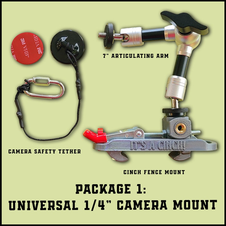 IT'S A CINCH Fence Camera Mount - Etsy