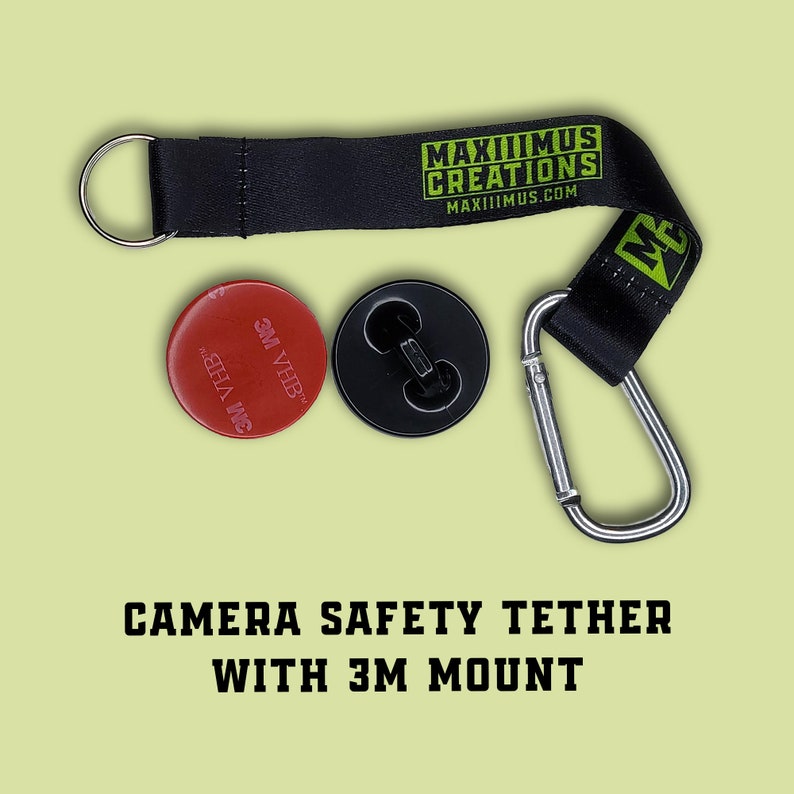 Camera Safety Tether With 3M Mount - Etsy