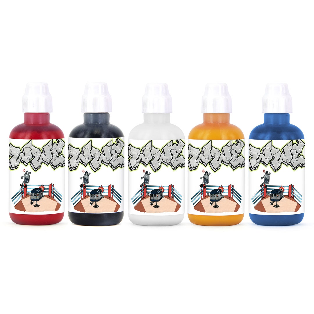 WWE INK Markers Permanent Graffiti Marker for Canvas Metal Glass Etc ...