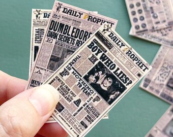 Miniature Newspaper Digital - Etsy