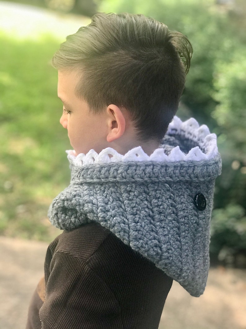 The Shark Hooded Cowl - Etsy