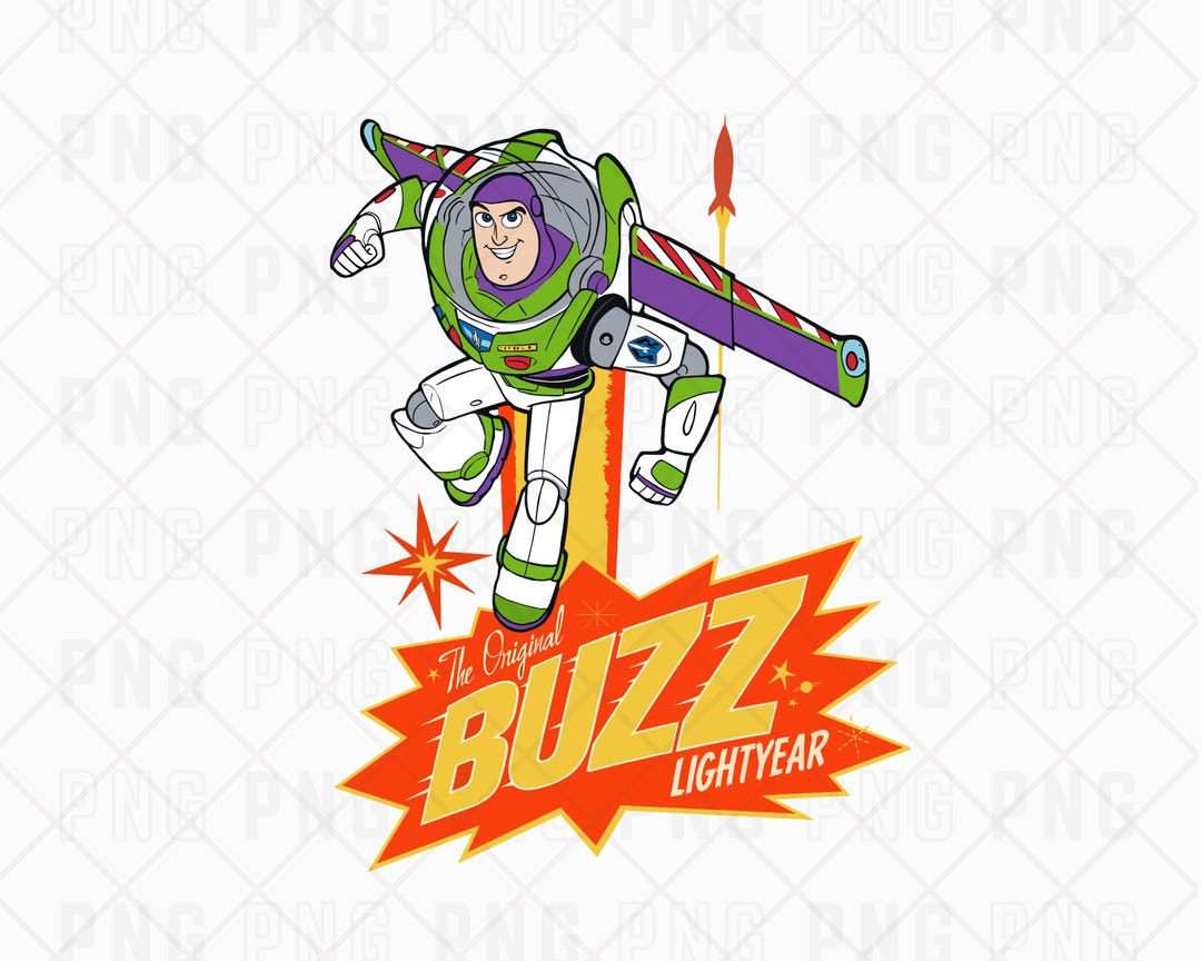 Buzz Lightyear Rocket PNG, Toy Story Png, the Original Buzz Lightyear ...