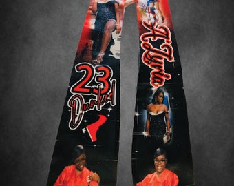 FAMU Graduation Stole, Custom All Over Graduation Stole, Picture ...