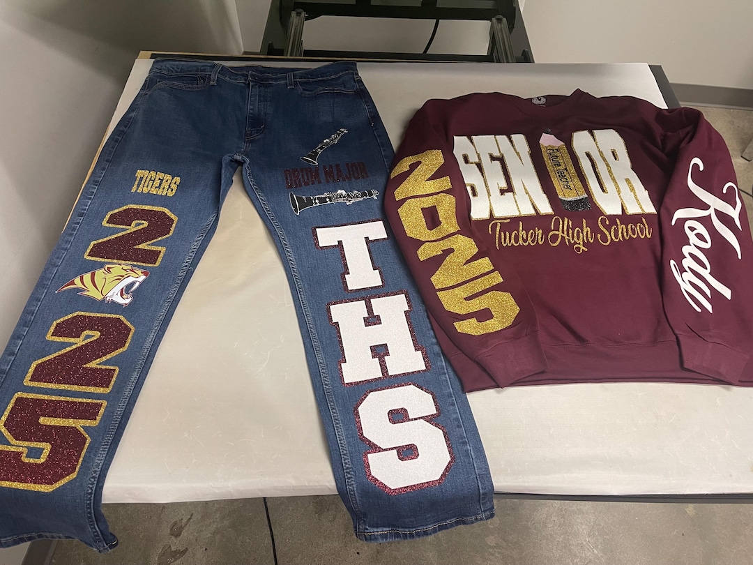 Senior Outfit 2026/2027 Sweater/hoodie - Senior/ Grad/ Birthday- Custom ...