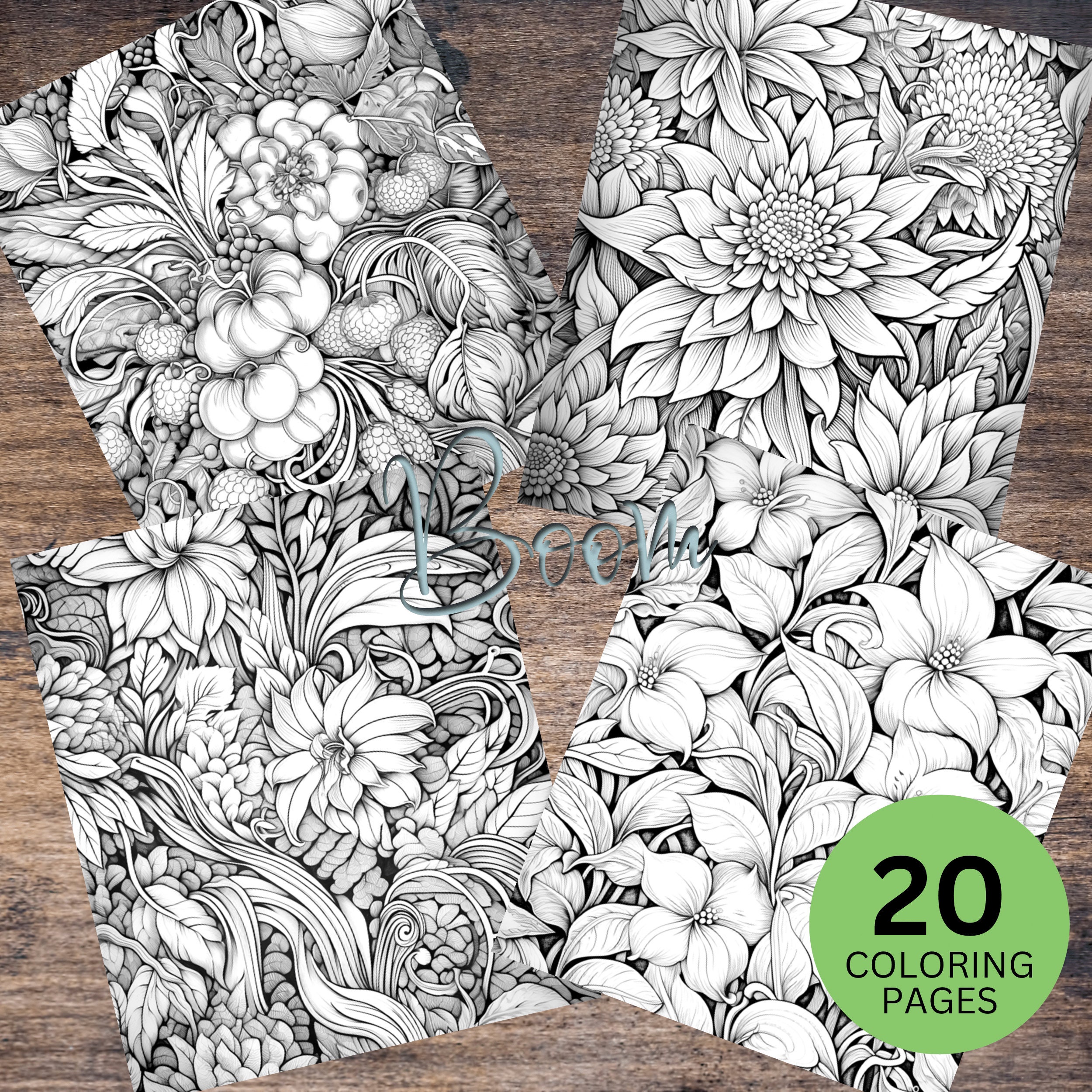 Botanical Illustrations Coloring Pages, Botanical Coloring Pages ...