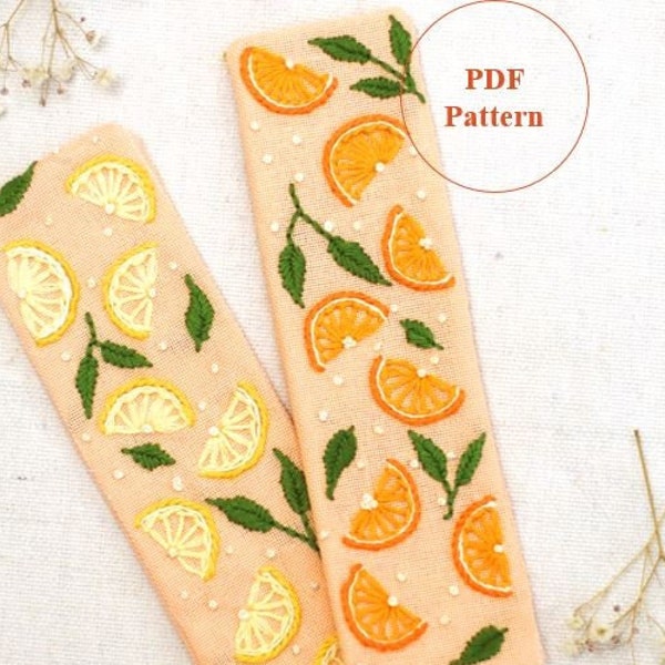 Embroidery Bookmark - Etsy