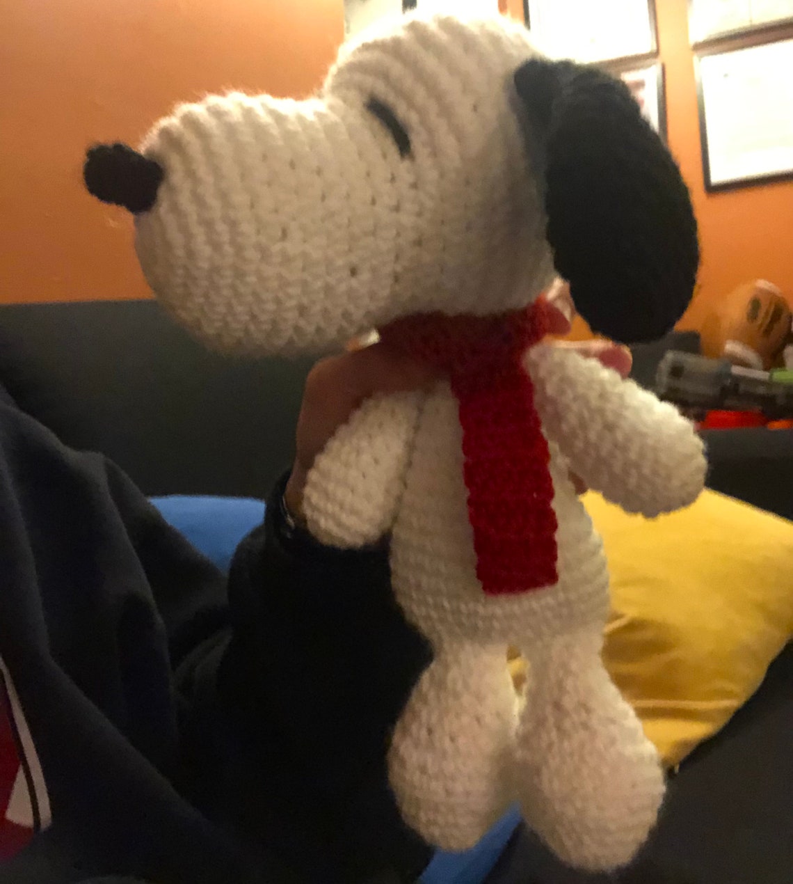 Crochet Snoopy Plush - Etsy