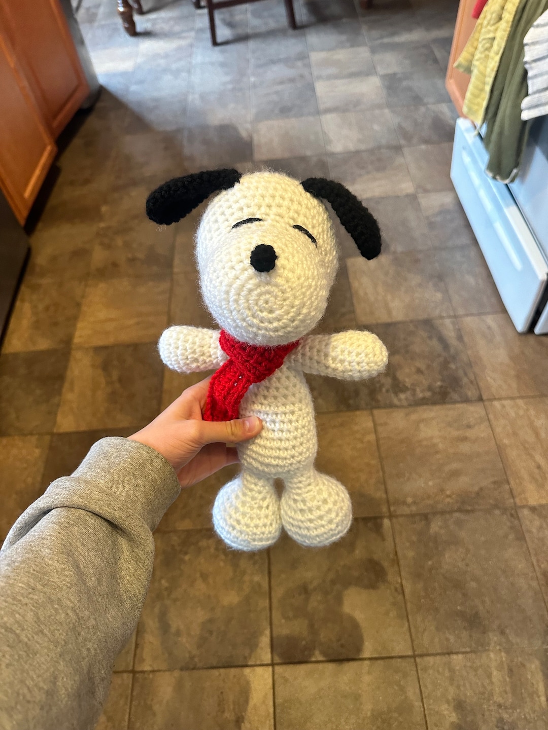 Crochet Snoopy Plush - Etsy