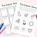 Easter Story Color Cut and Paste Craft for Kids, Printable Holy Week ...