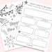 2024 Vision Board Printable for Kids, New Years Eve Coloring Page, New ...