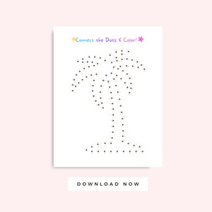 Summer Themed Tracing and Connect the Dots 3 Activity Pages, Kid ...