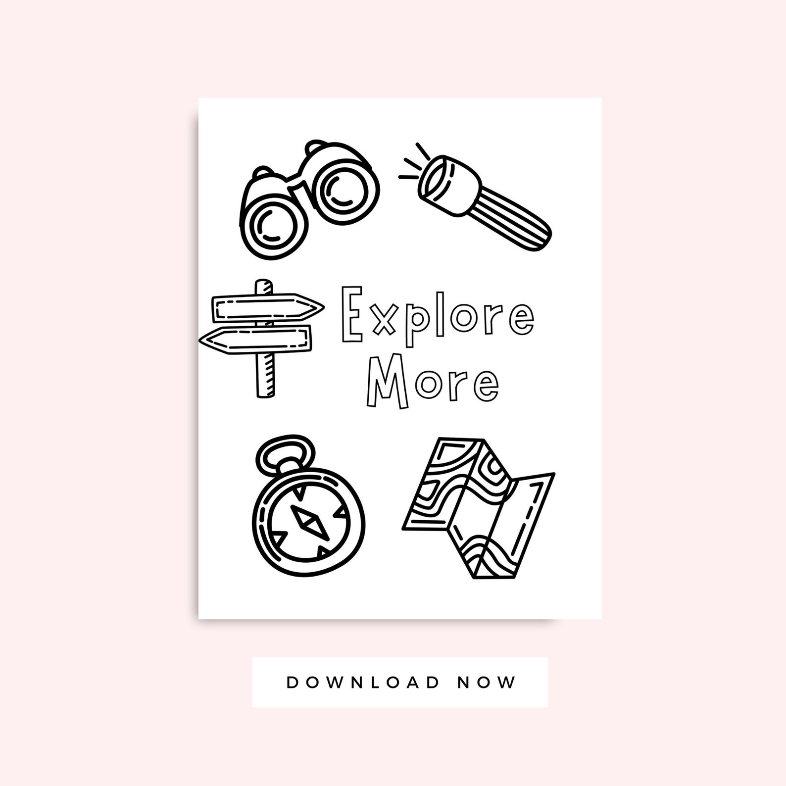 Camping Coloring Pages PDF Printable, Explore More Picture, Summer Kid ...