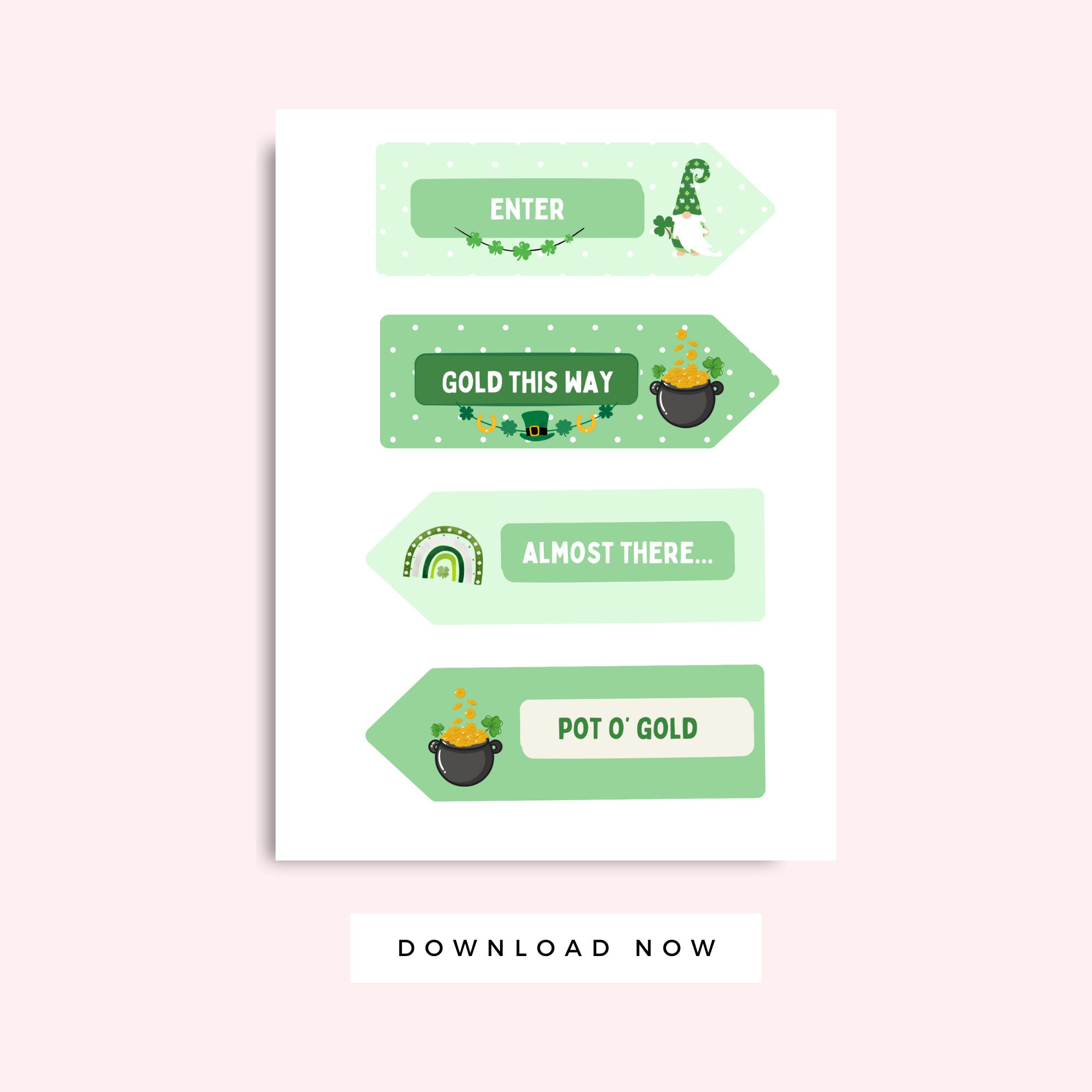 Leprechaun Trap Printable Kit, Leprechaun Letter for Kids Printable ...