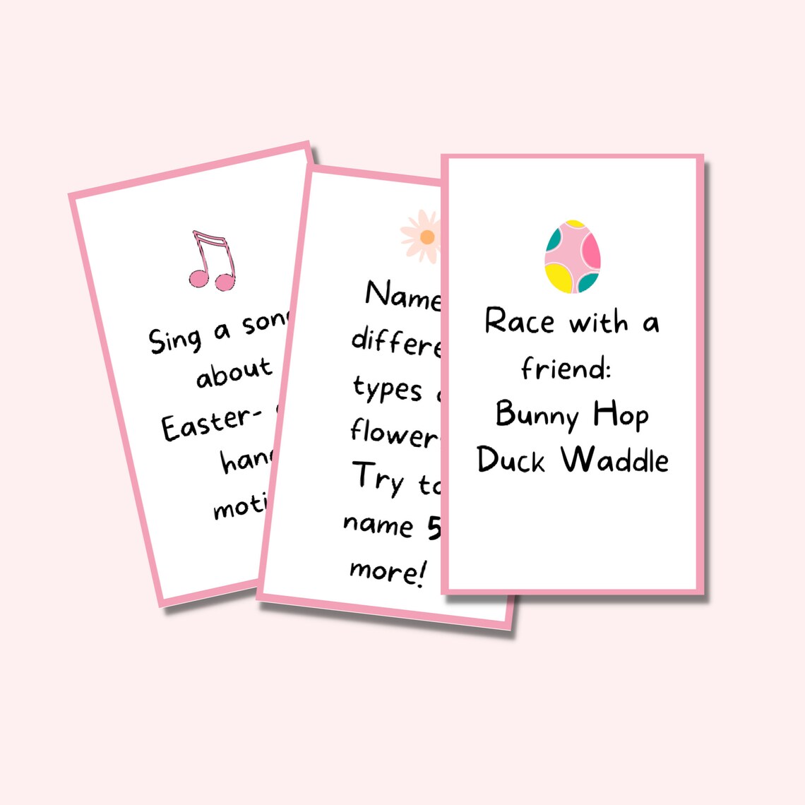 Easter Task Cards for Kids Color, Easter Activities for Preschoolers ...