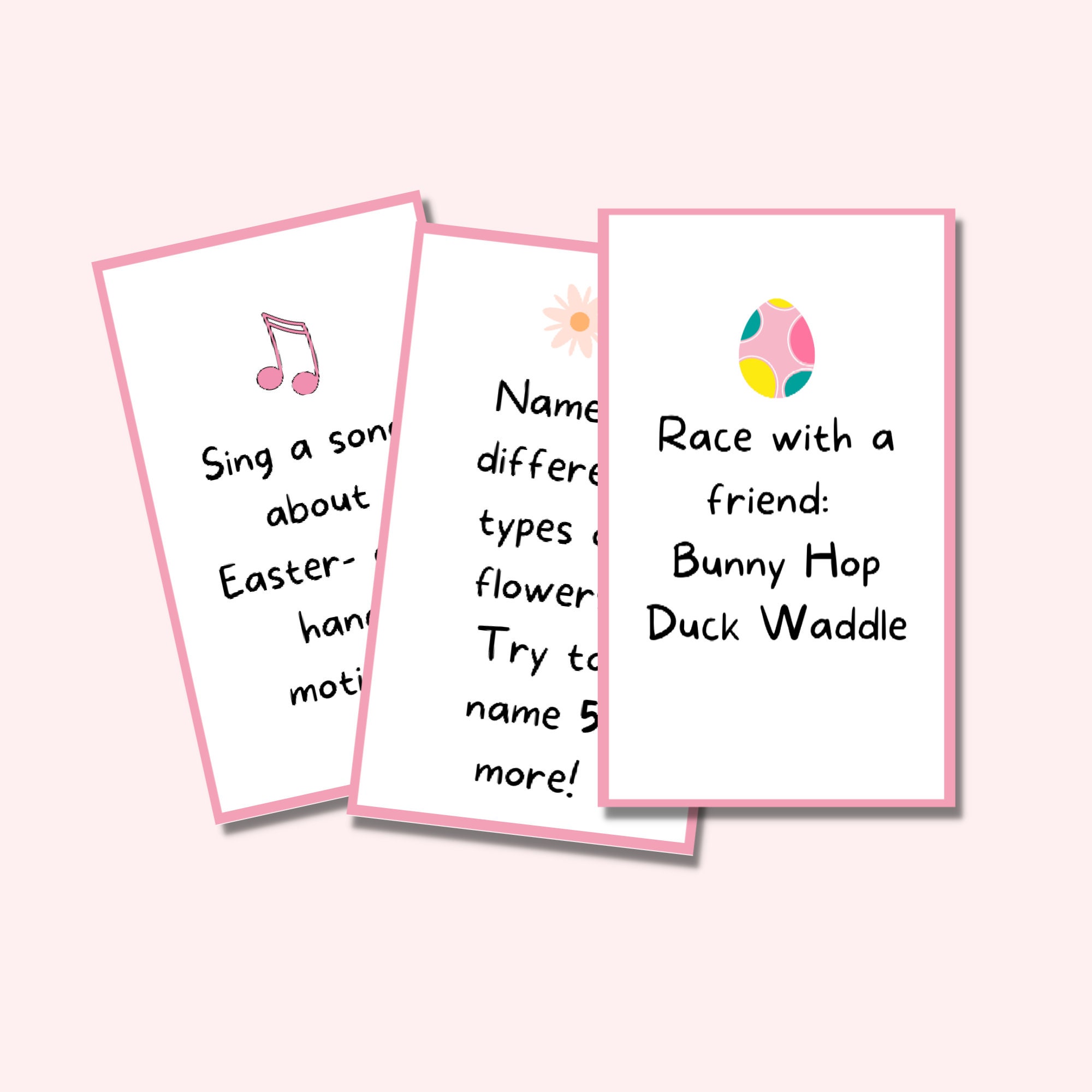 Easter Task Cards for Kids Color, Easter Activities for Preschoolers ...