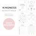 Kindness Activity for Kids Printable Coloring Page, Friendship Activity ...