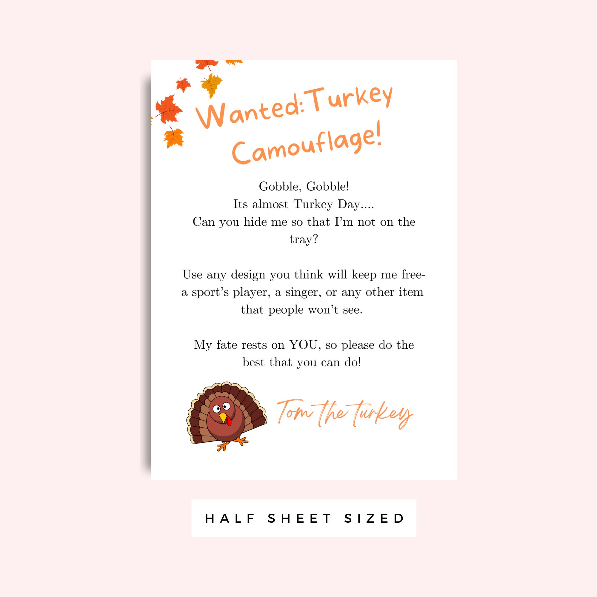 Turkey Camouflage Activity for Kids, Kindergarten Thanksgiving ...