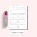 2025 Vision Board Printable for Kids, Home Learning Activity, Kids ...