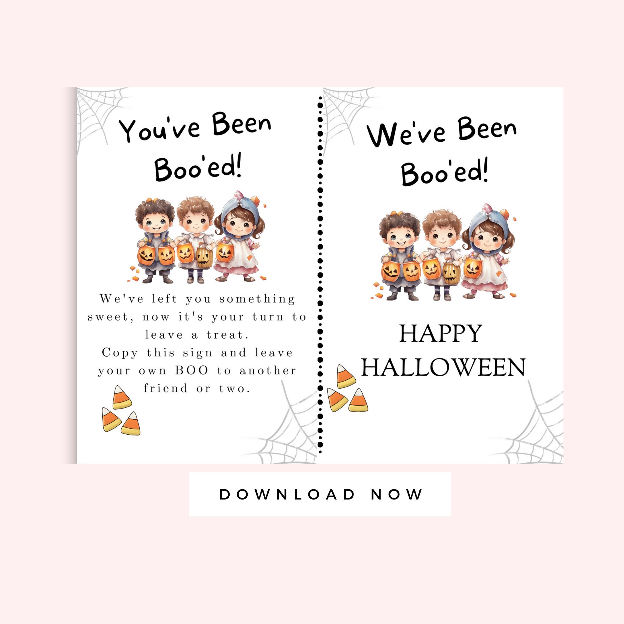 You've Been Booed Printable Letter, Halloween Boo Basket, Halloween Kid ...