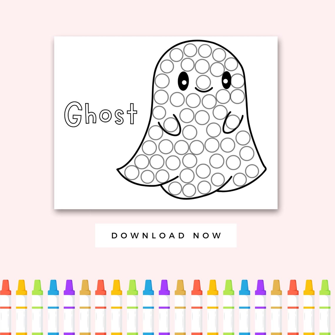 Ghost Dot Marker Activity, Pumpkin Do a Dot Printable for Kids ...