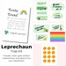 Leprechaun Trap Printable Kit, Leprechaun Letter for Kids Printable ...