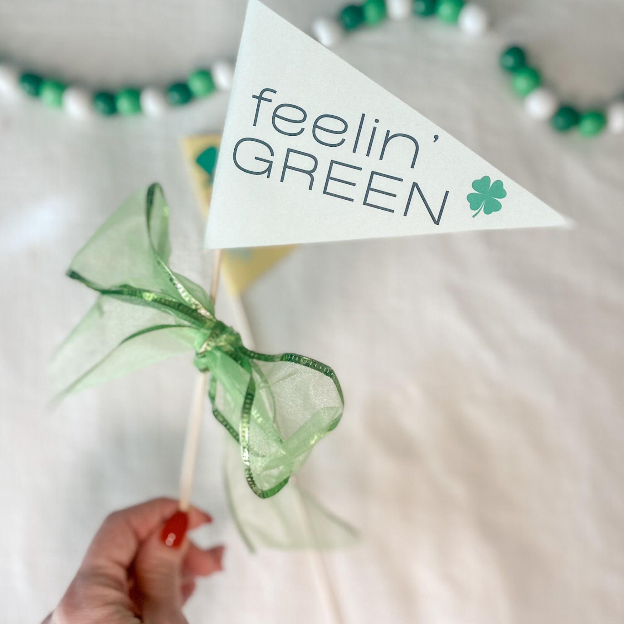 St. Patrick's Day Pennant Printables, Saint Patty's Day Photo Props ...