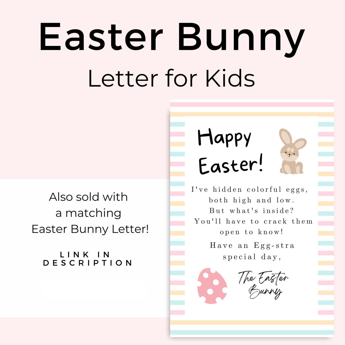 Printable Easter Scavenger Hunt for Kids, Easter Preschool Activity ...