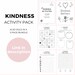 Kindness Activity for Kids Printable Coloring Page, Friendship Activity ...