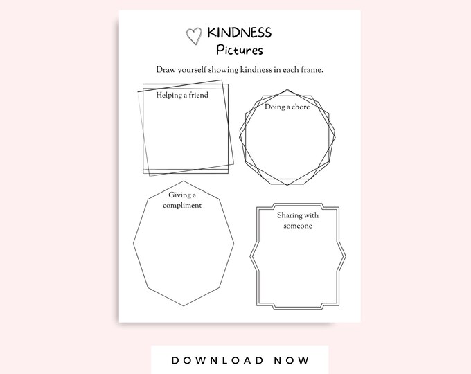 World Kindness Day Paper Crown Coloring Craft Activity for Kids ...