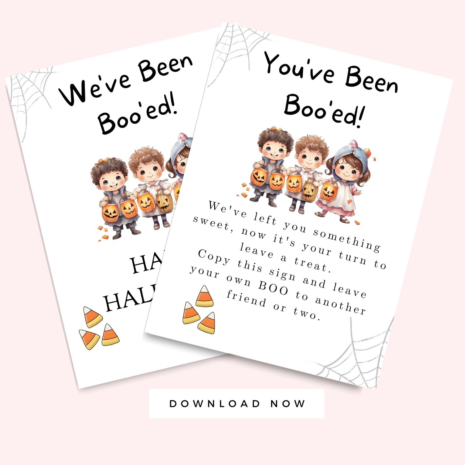 You've Been Booed Printable Letter, Halloween Boo Basket, Halloween Kid ...