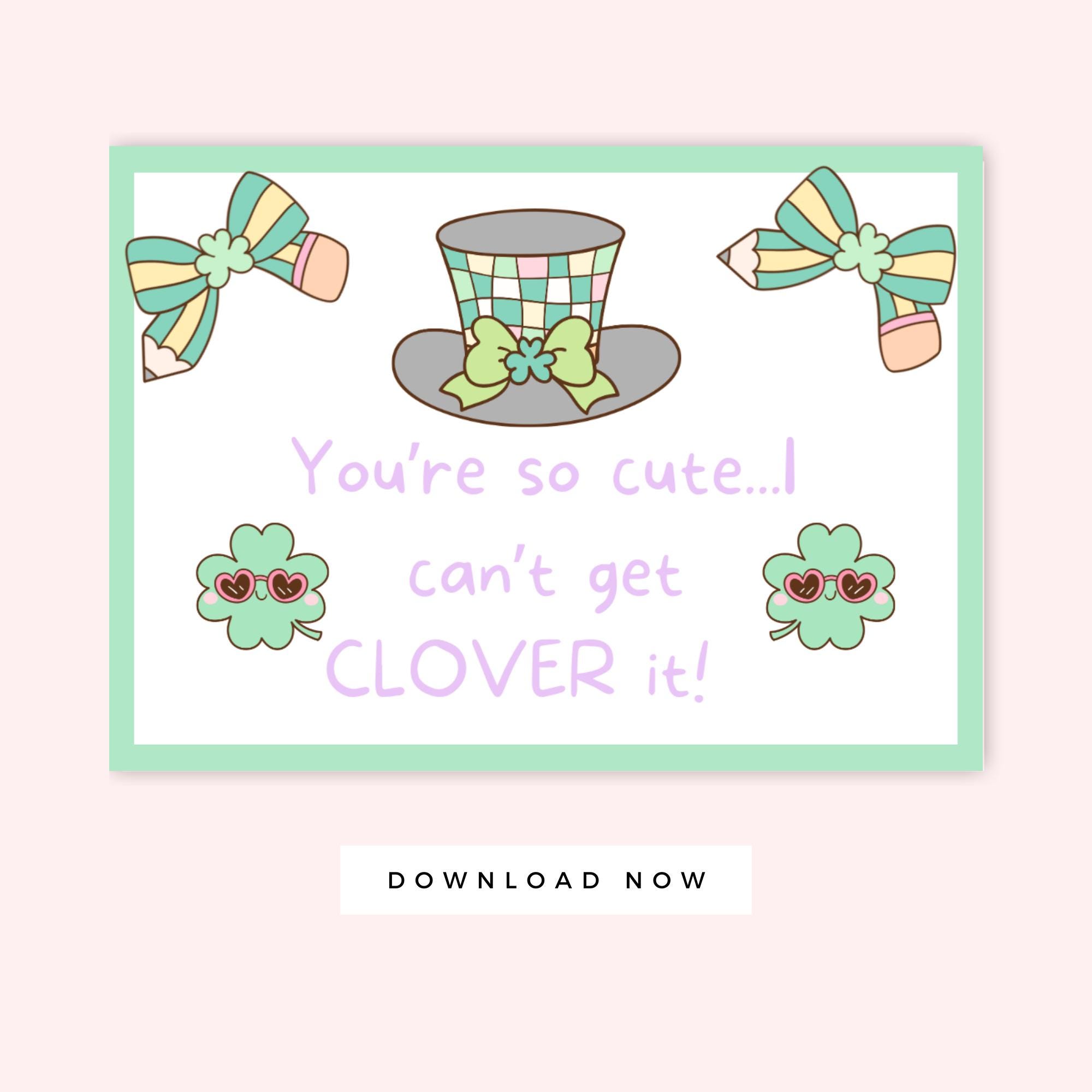 Saint Patrick's Day Lunch Box Notes for Kids, Printable St. Patrick's ...