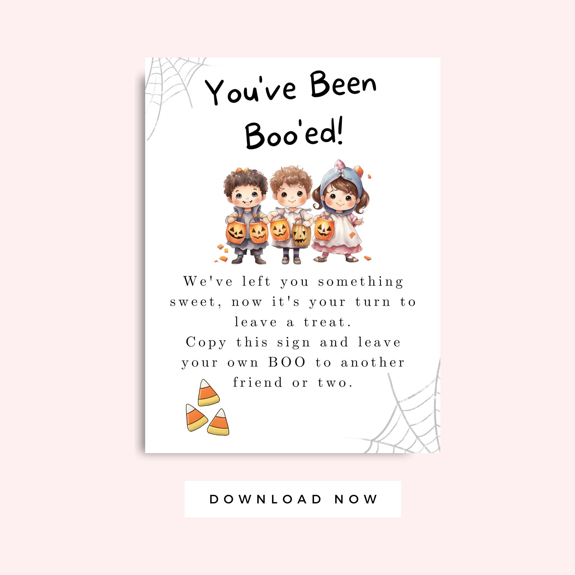 You've Been Booed Printable Letter, Halloween Boo Basket, Halloween Kid ...