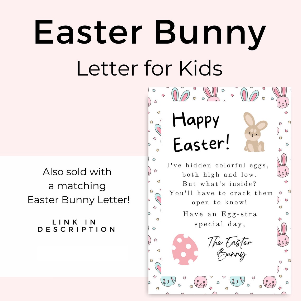 Printable Easter Scavenger Hunt for Kids, Easter Preschool Activity ...