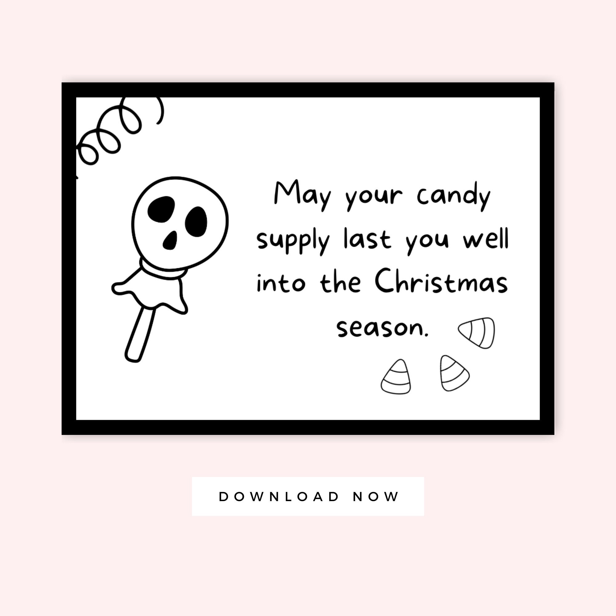 Halloween Lunch Box Notes for Kids, October School Ideas, Instant ...