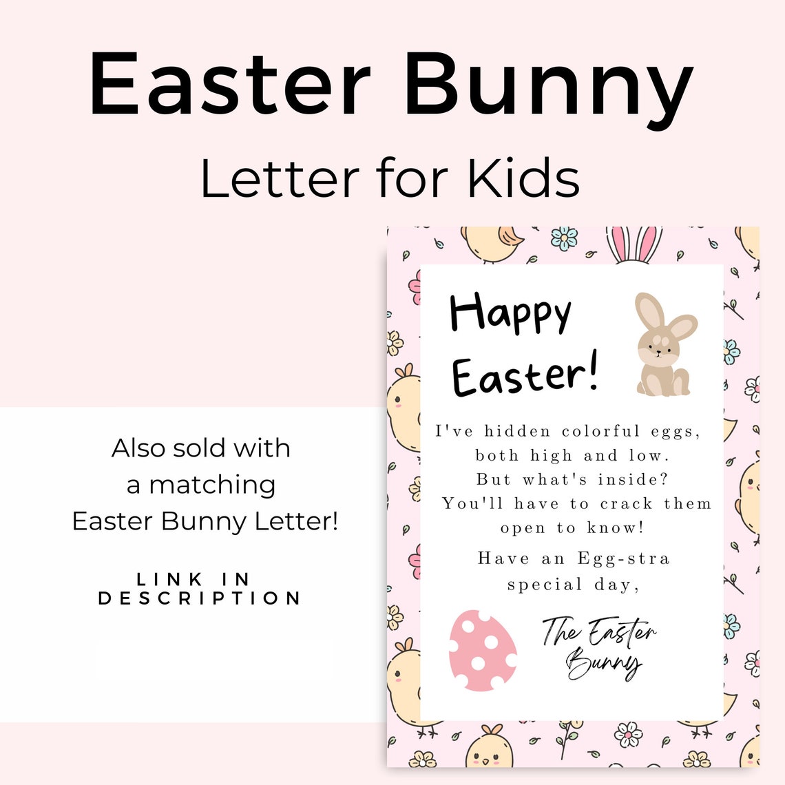 Printable Easter Scavenger Hunt for Kids, Easter Preschool Activity ...