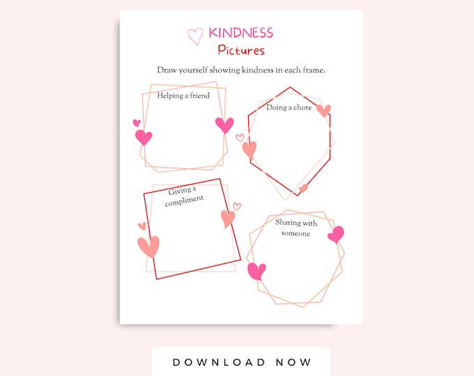 Kindness Stars Craft Activity, This Little Light of Mine, Acts of ...