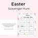 Printable Easter Scavenger Hunt for Kids, Easter Preschool Activity ...