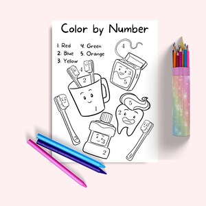 Preschool Dental Health Printable Activities Bundle, Tooth Fairy Letter ...