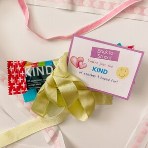 Printable Back to School Card for Teacher, Back to School Notes for ...