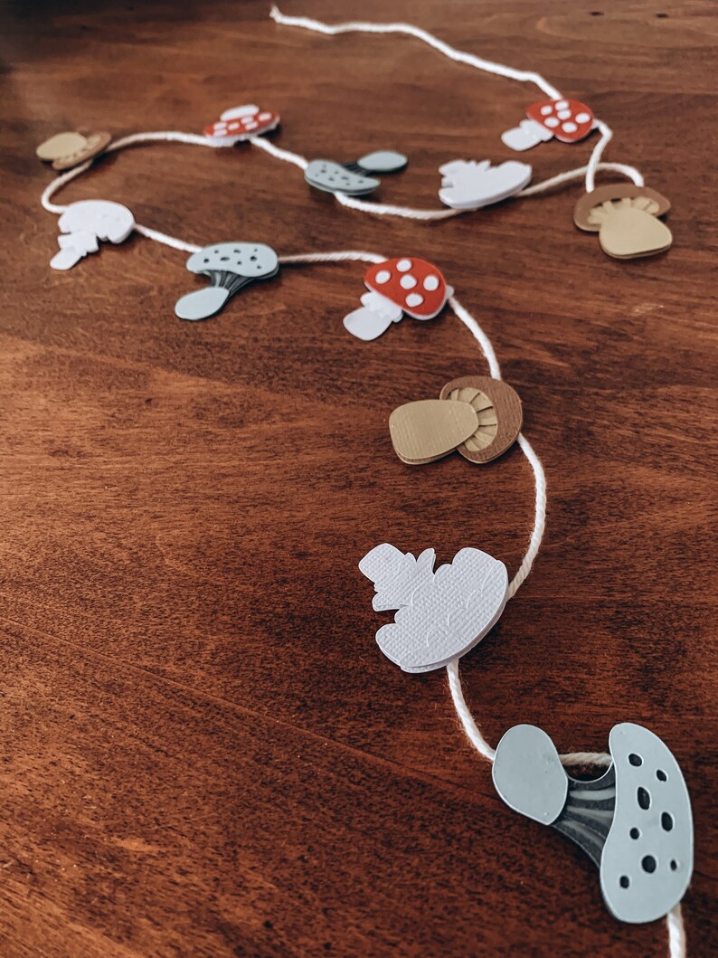 Mushroom Party Banner SVG Mushroom SVG Diy Kits for Adults Goblincore ...