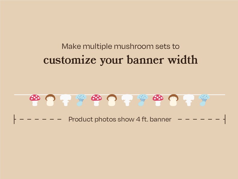 Mushroom Party Banner SVG Mushroom SVG Diy Kits for Adults Goblincore ...