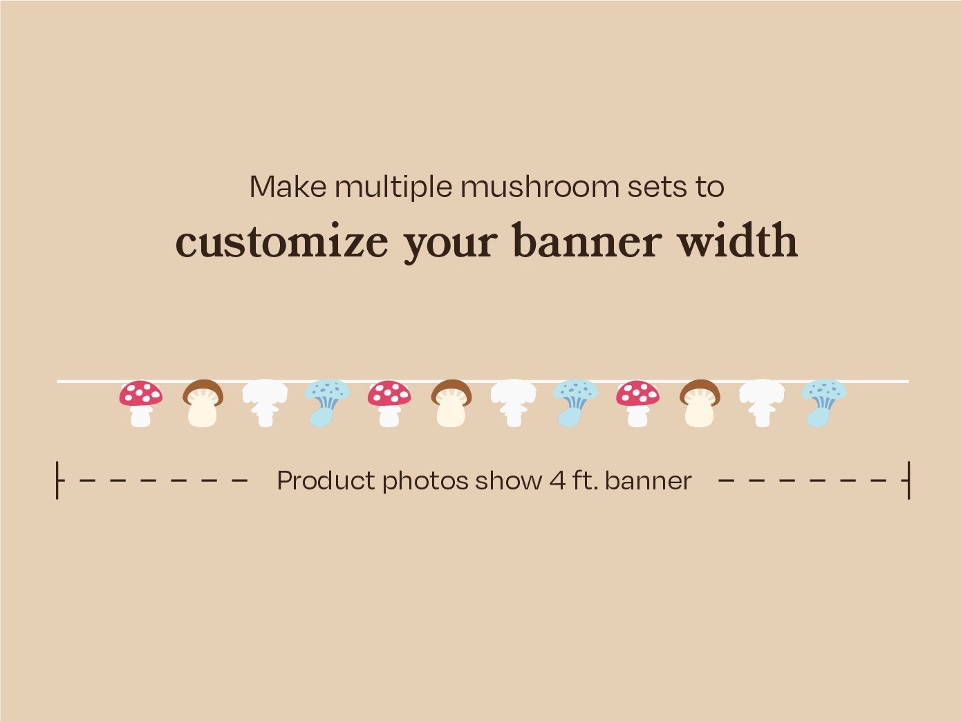 Mushroom Party Banner SVG Mushroom SVG Diy Kits for Adults Goblincore ...
