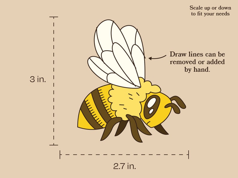 Bee Svg | Shadow Box Template | Honeybee Svg | Bee Shadow Box | Insect ...