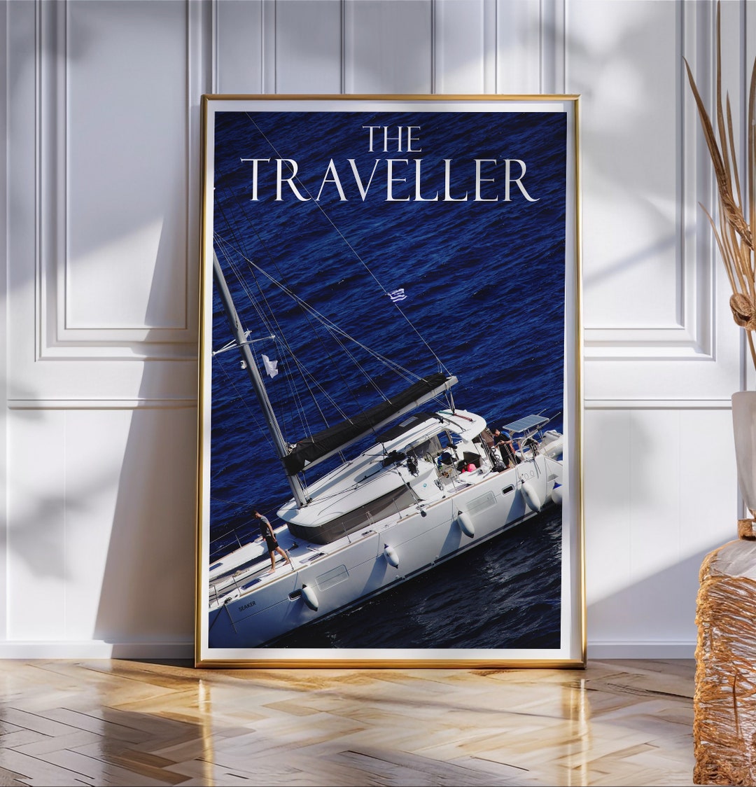 Old Money Aesthetic Print, Vogue Blue Wall Print, La Dolce Vita Coast ...