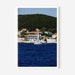Old Money Aesthetic Print, Old Money Boat Poster, Blue Ocean Wall Art ...