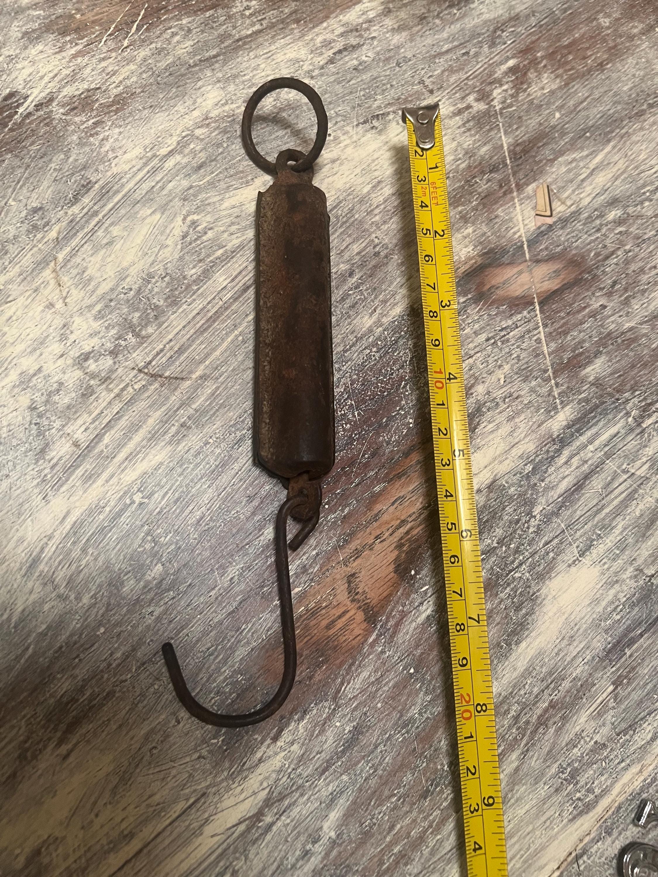 Antique Hand Held Industrial Scale - Etsy