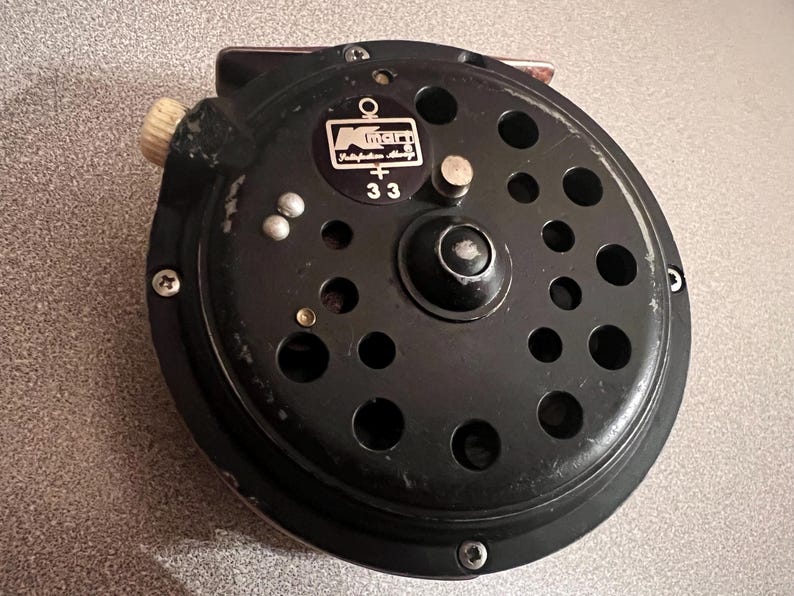 Vintage Fly Fishing Reel Kmart 33 Japan Line - Etsy